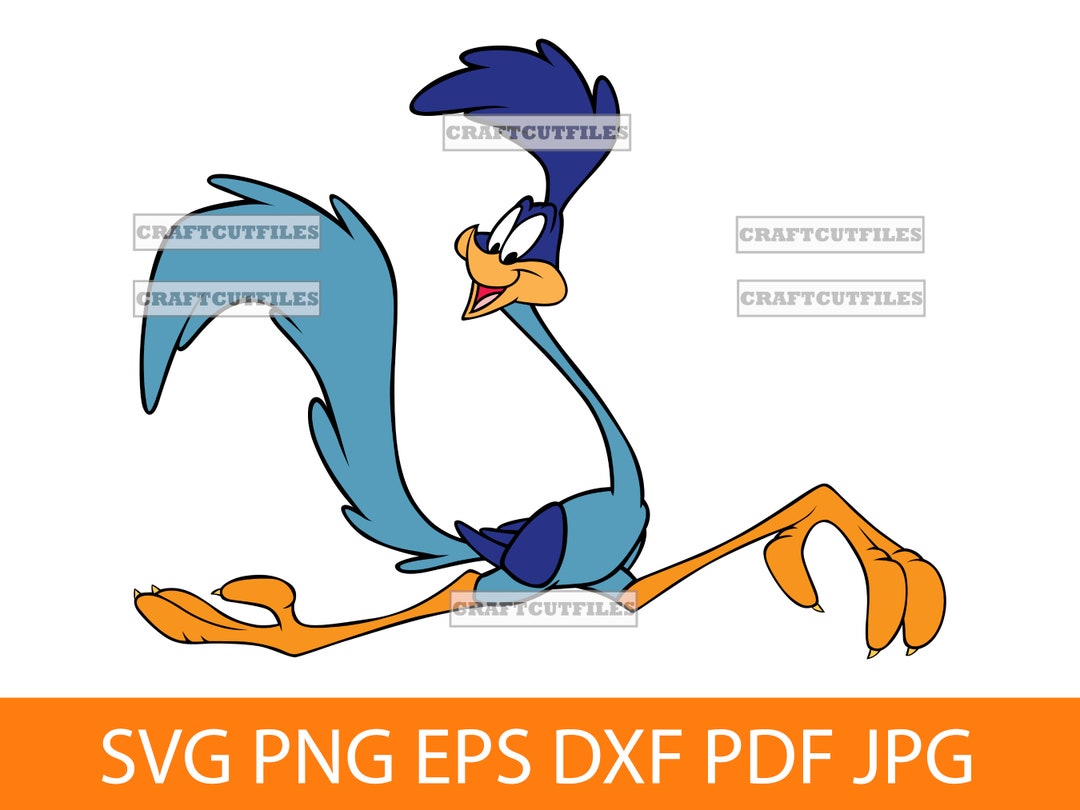 Road Runner 2 SVG PNG DXF - Etsy