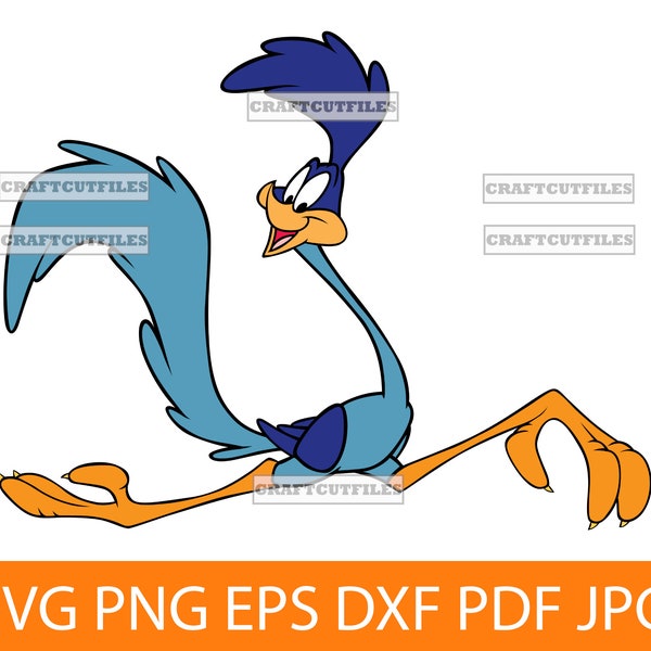 Road Runner Svg - Etsy