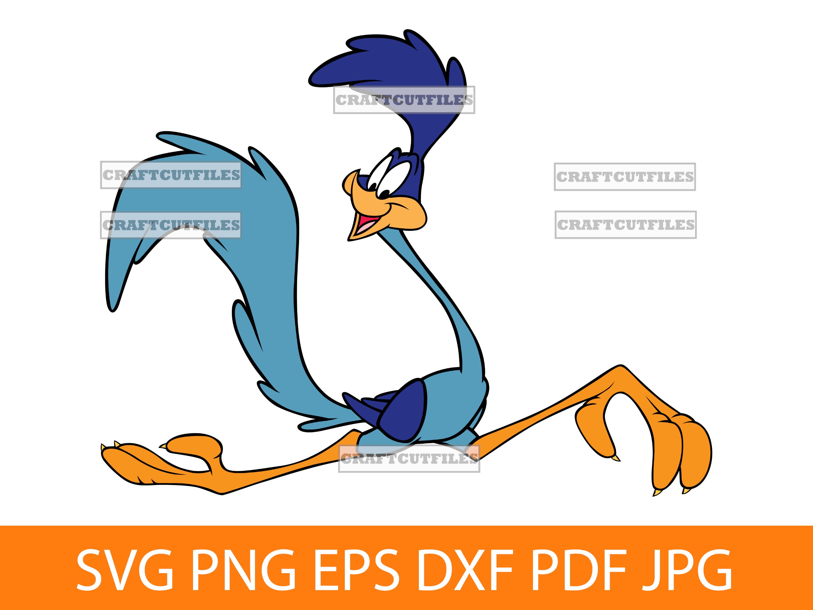 Road Runner 2 SVG PNG DXF - Etsy