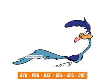 Coyote, Road Runner – Collection of Digital File, Tunes, Silhouette ...