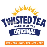 Twisted Tea Logo as a Transparent Png - Etsy