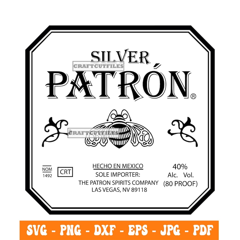 Patron Tequila - Etsy