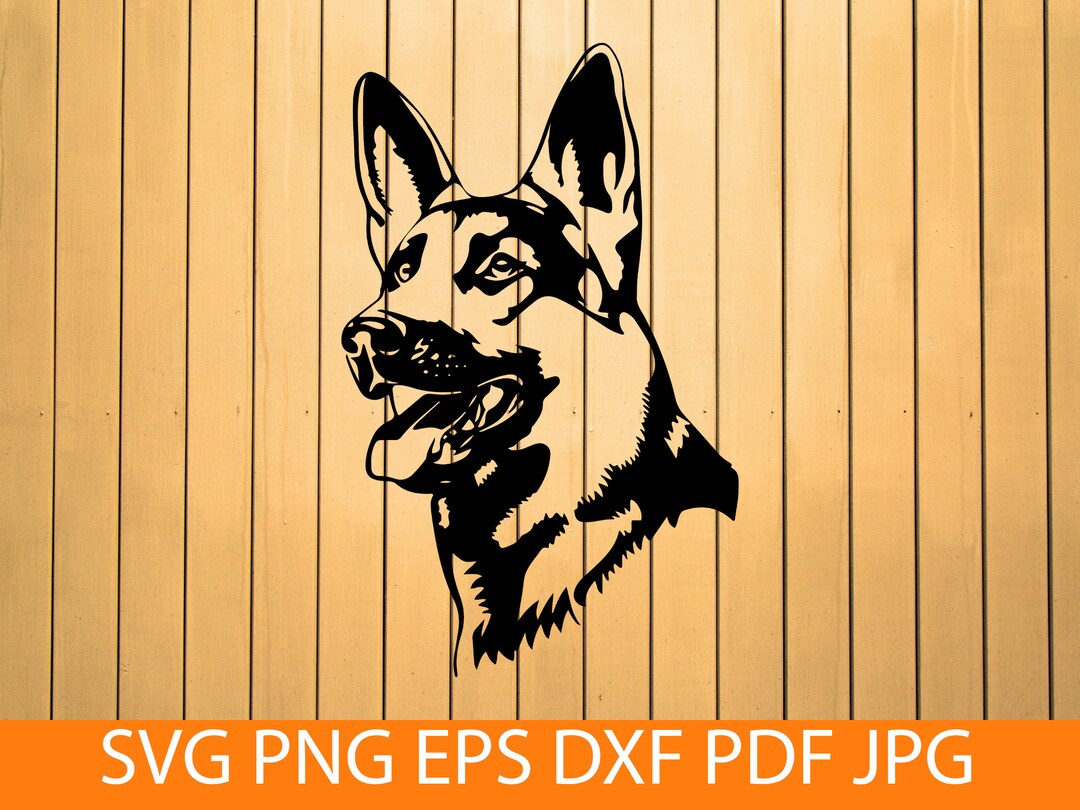 German Shepherd SVG, Dog Svg, Dog Breed Svg, German Shepherd Clipart ...