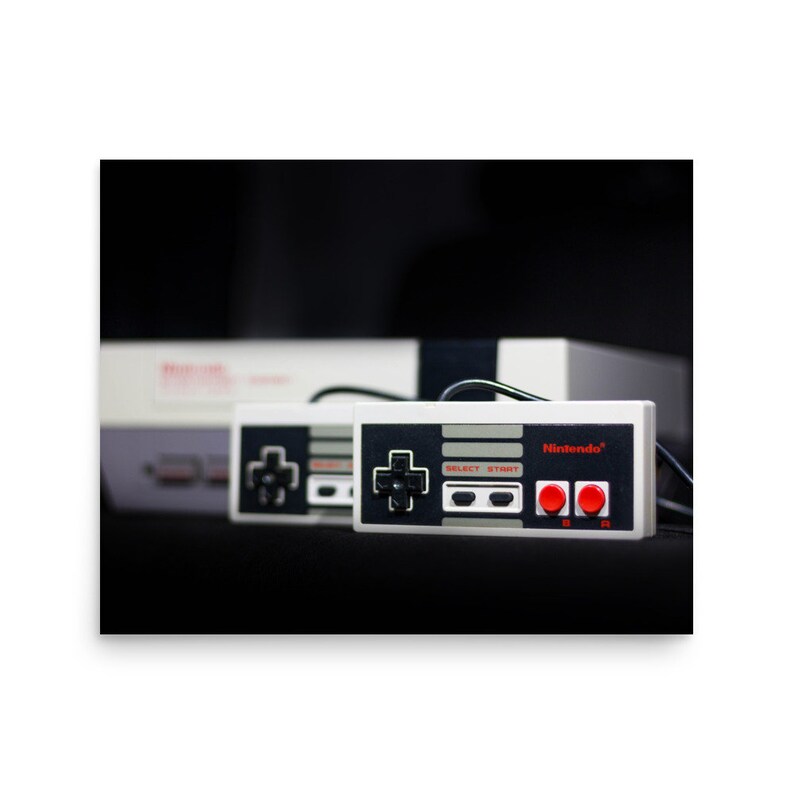 Classic NES Poster - Etsy