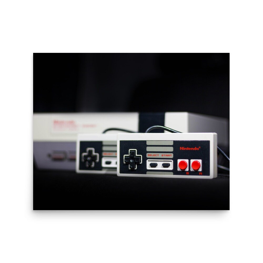 Classic NES Poster - Etsy