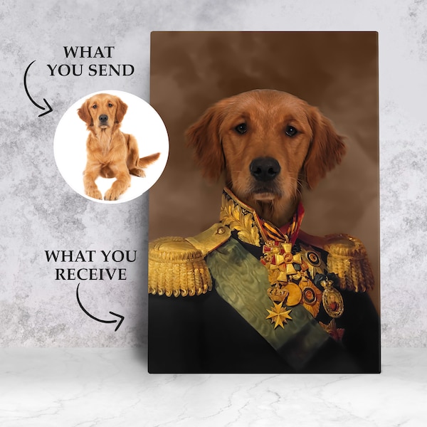 Regal Pet Portrait - Etsy