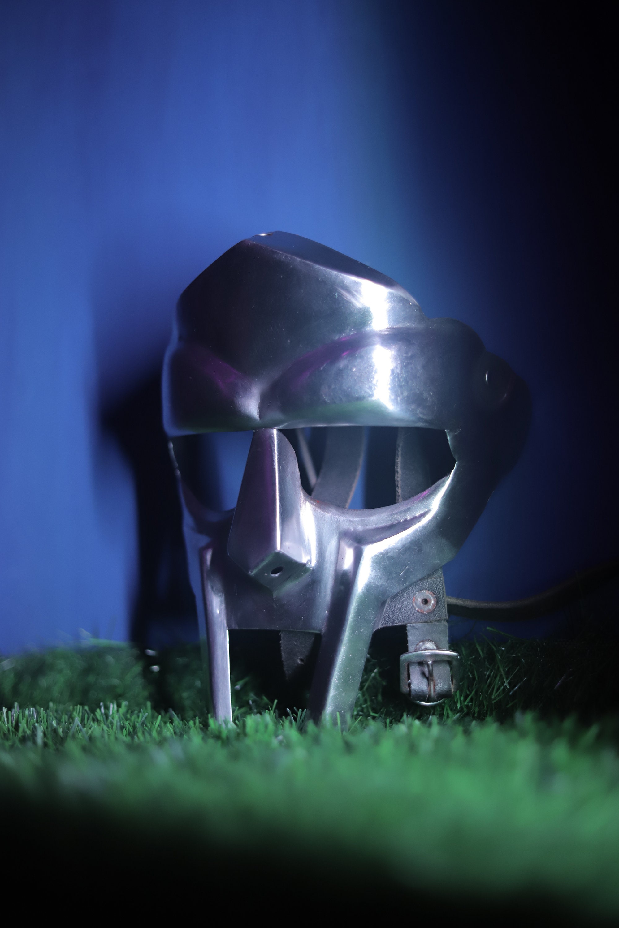 Hand-forged Mild Steel MF DOOM Mask: A Tribute to Mad-villain - Etsy