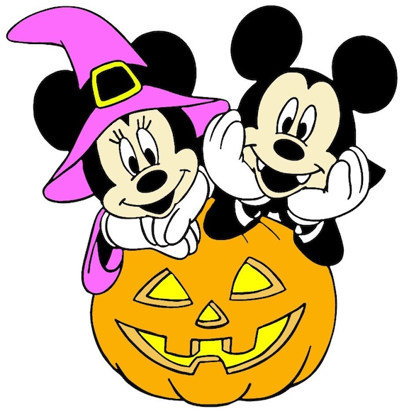 Mickey Mouse Vampire Pumpkin