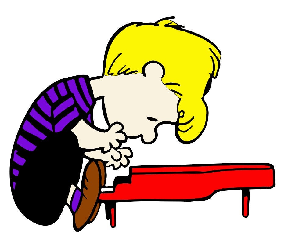 Boy Piano Instrument Schroeder SVG FILE - Etsy UK