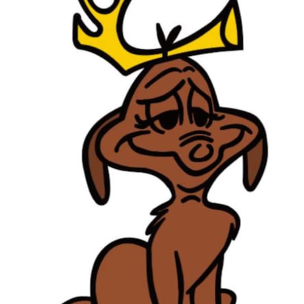 Max Dog Grinch Stencil - Etsy