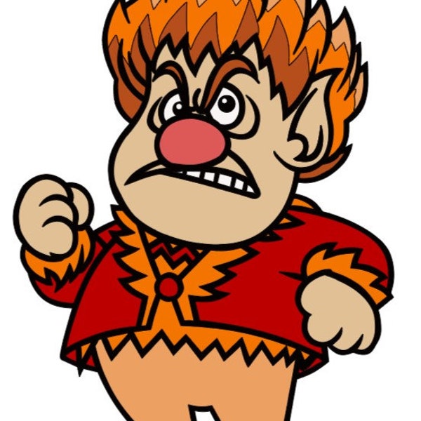 Heat Miser Snow Miser Svg - Etsy UK