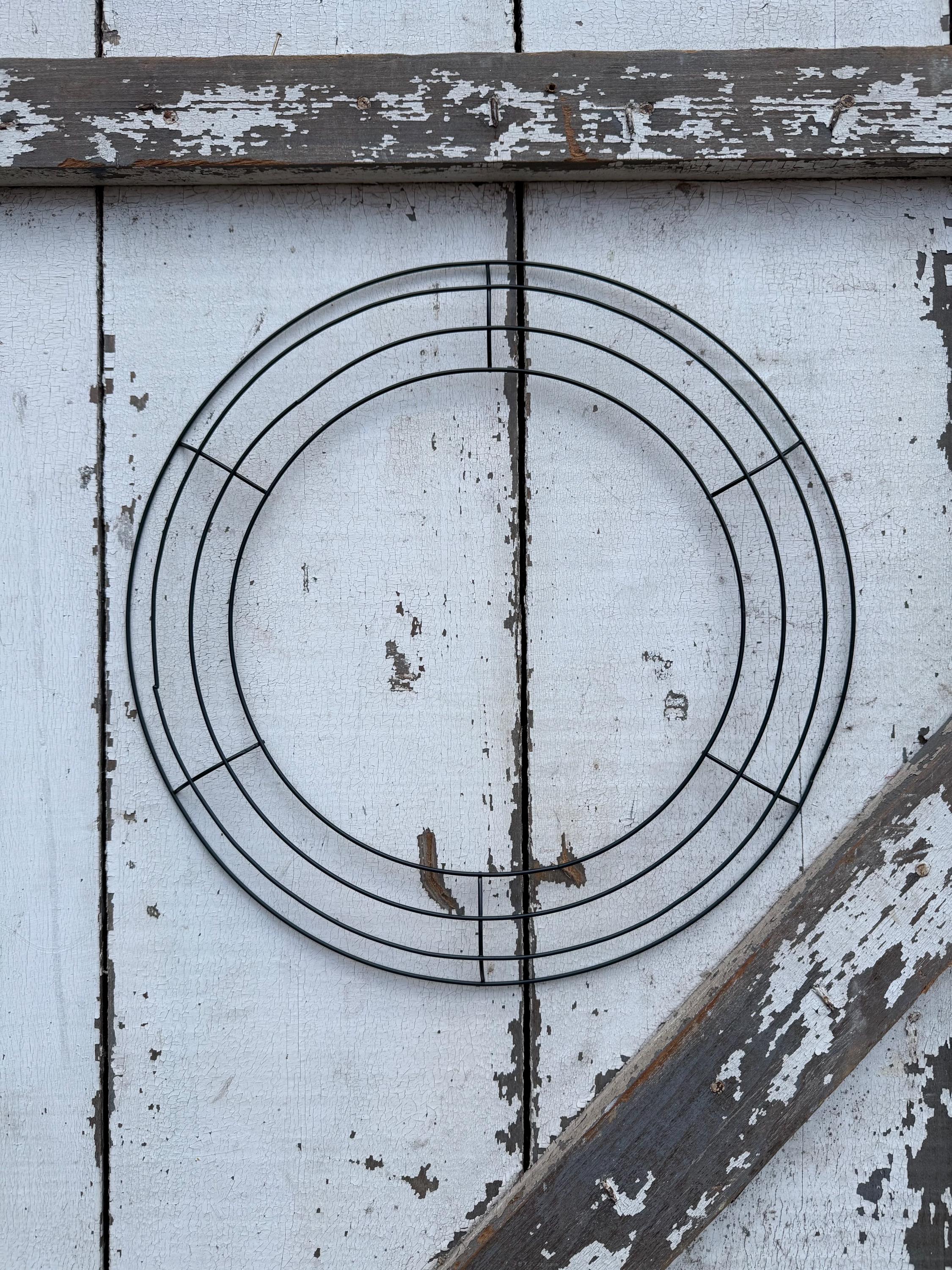 Wire Wreath Form Base, Metal Wreath Frame, DIY Wreath Making, Craft ...