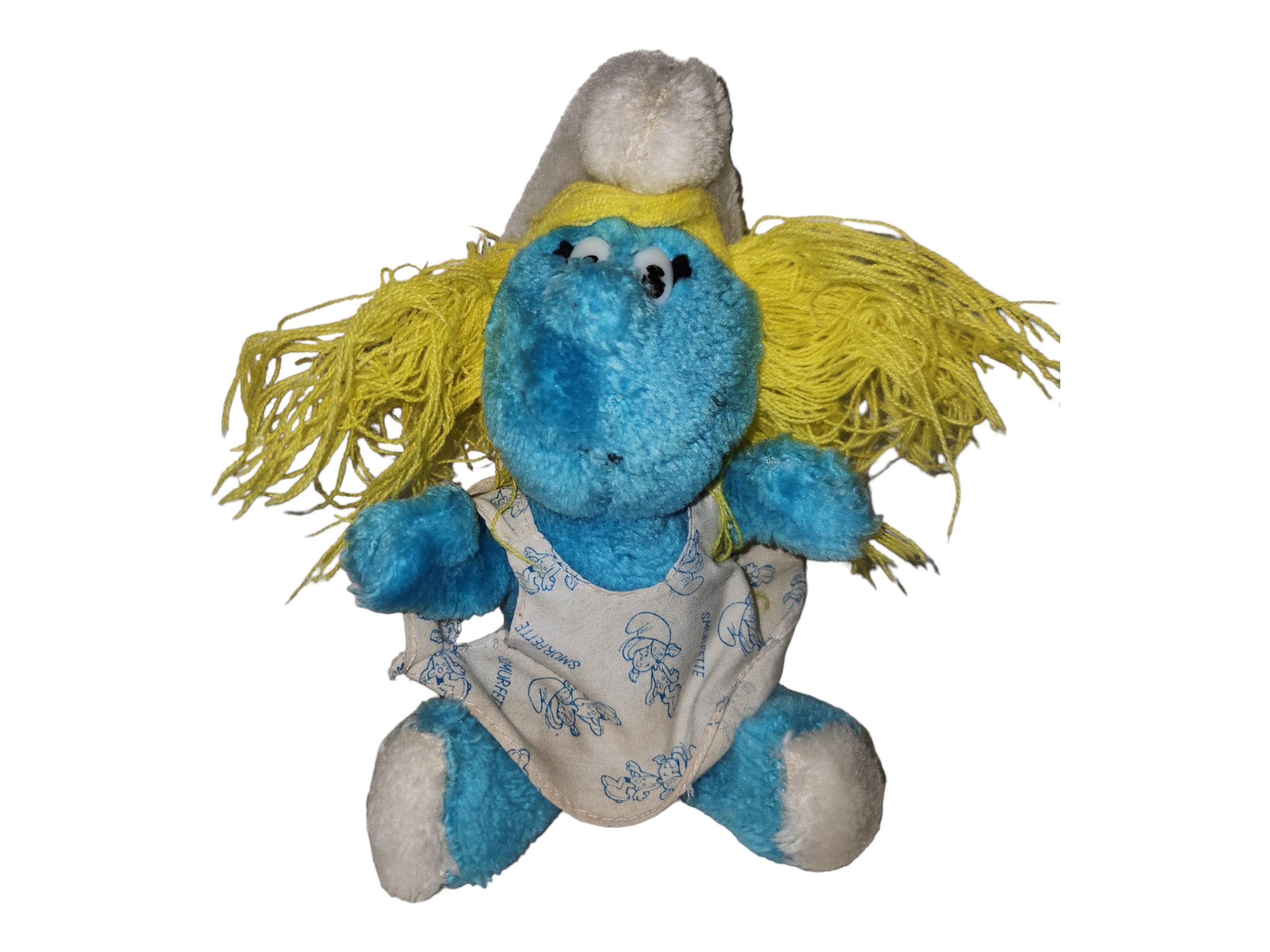1980's Smurfette Smirf 6 Inch Plush - Etsy
