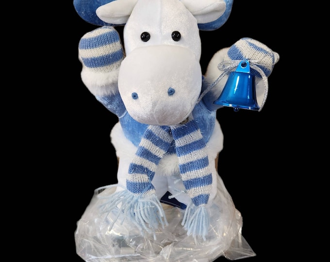 Avon Mark the Moose Animated Skating Figure, New 2002 - Etsy