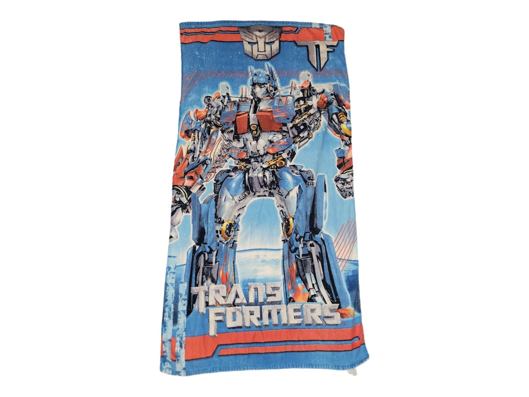 Vintage Transformers Beach Towel Optimus Prime - Etsy