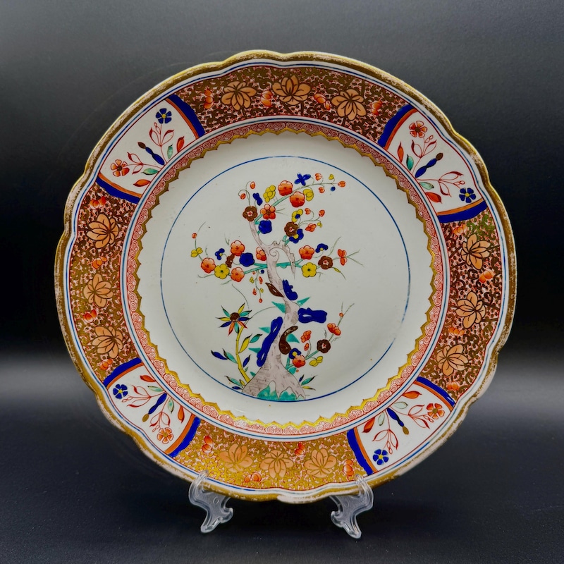 Antique Hand Painted Spode - Etsy