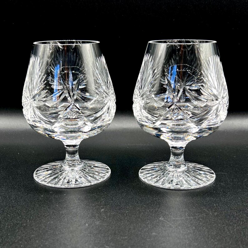 EDINBURGH CRYSTAL COGNAC Glass | Star of Edinburgh Pattern | Vintage ...