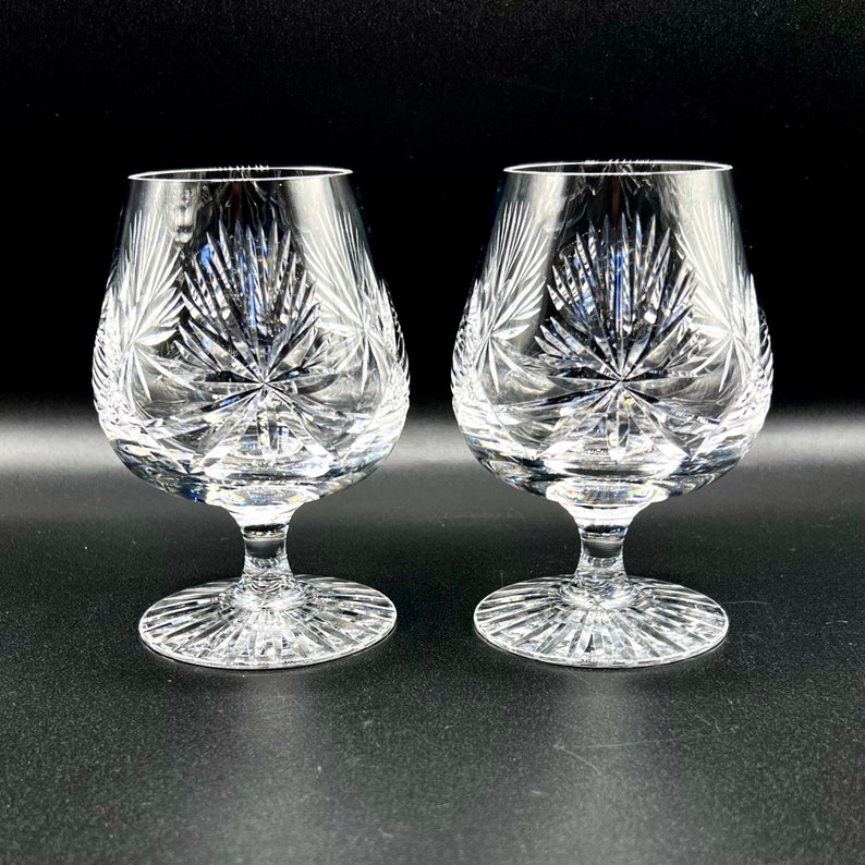 EDINBURGH CRYSTAL COGNAC Glass | Star of Edinburgh Pattern | Vintage ...