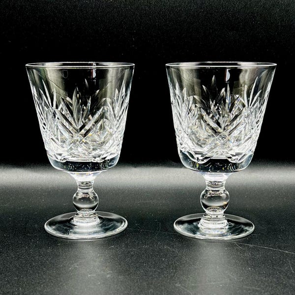 Short Stem Wine Glasses - Etsy UK