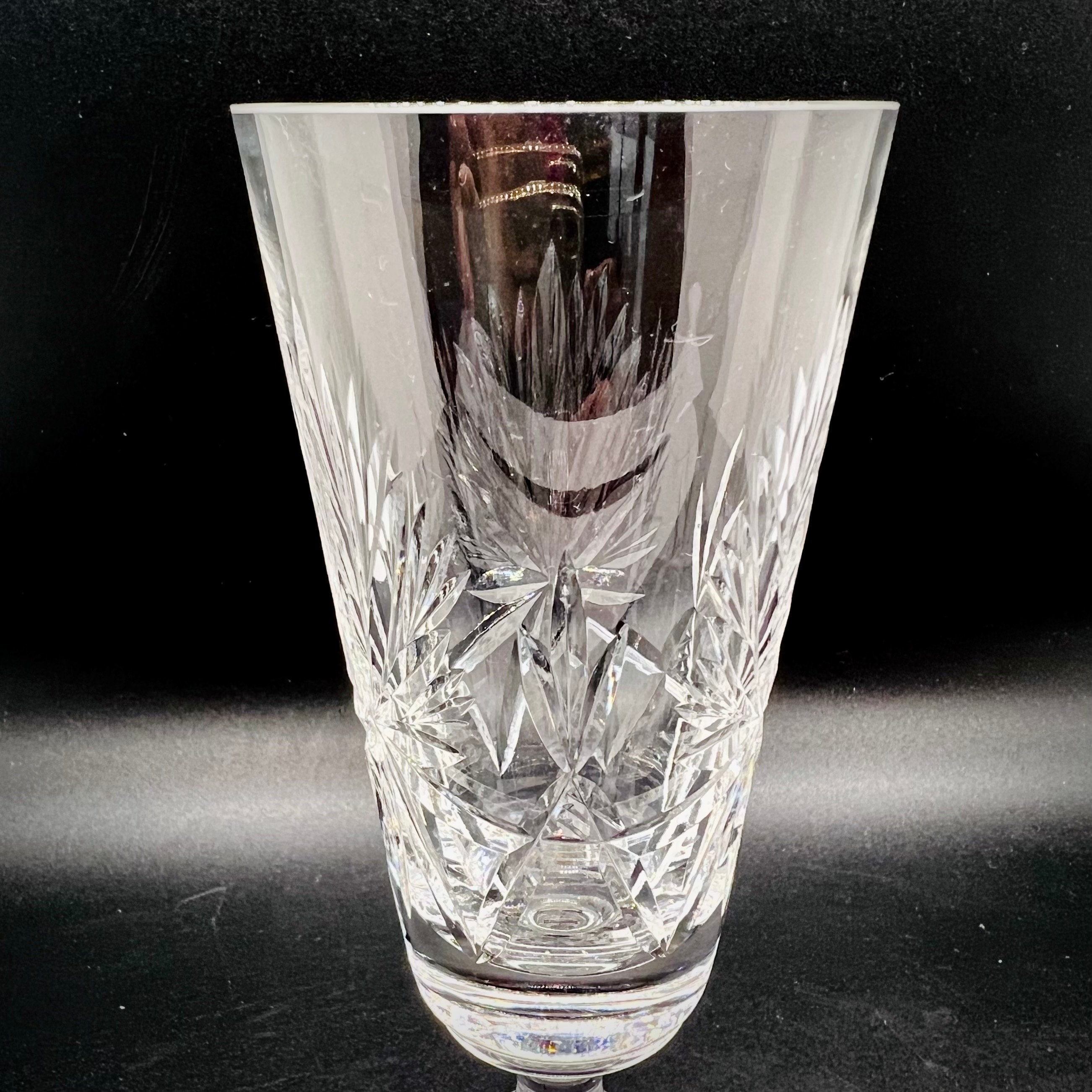 VINTAGE EDINBURGH CRYSTAL Champagne Flutes Star of Edinburgh - Etsy