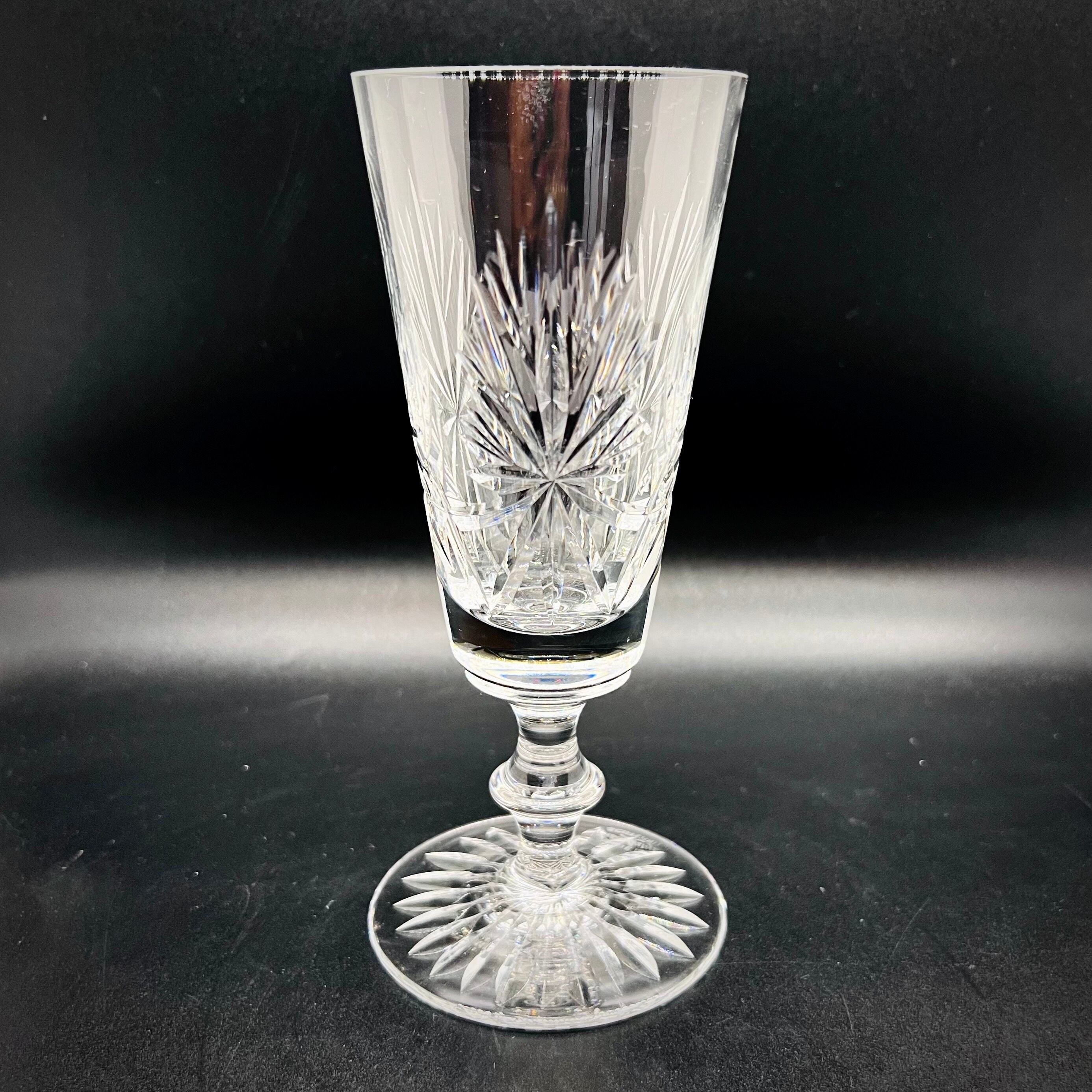 VINTAGE EDINBURGH CRYSTAL Champagne Flutes Star of Edinburgh - Etsy