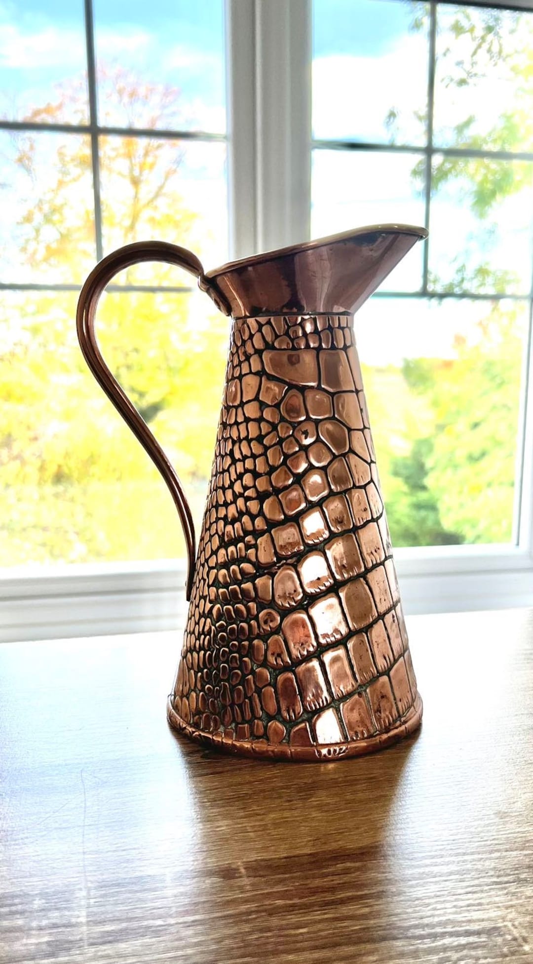 Antique Copper Ewer Antique Copper Pitcher Copper Joseph - Etsy