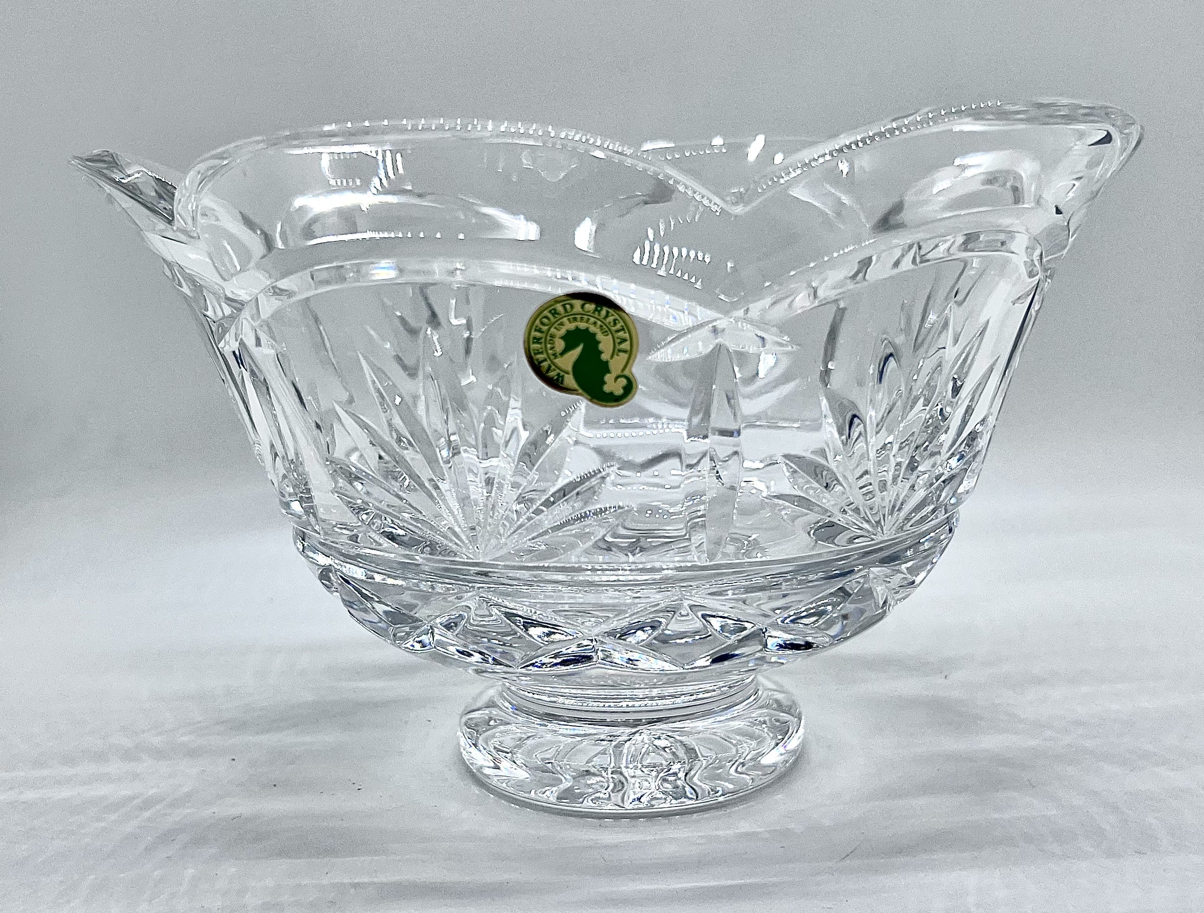 Vintage Cut Crystal Fruit Bowl, Waterford Crystal Centerpiece ...