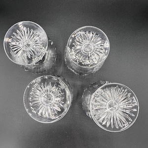 EDINBURGH CRYSTAL COGNAC Glasses, Star of Edinburgh Pattern, Vintage ...