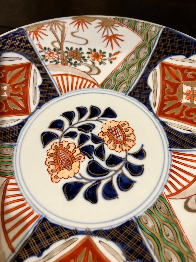 ANTIQUE JAPANESE PLATE | Imari Charger Plate | 19th Century | Aesthetic ...