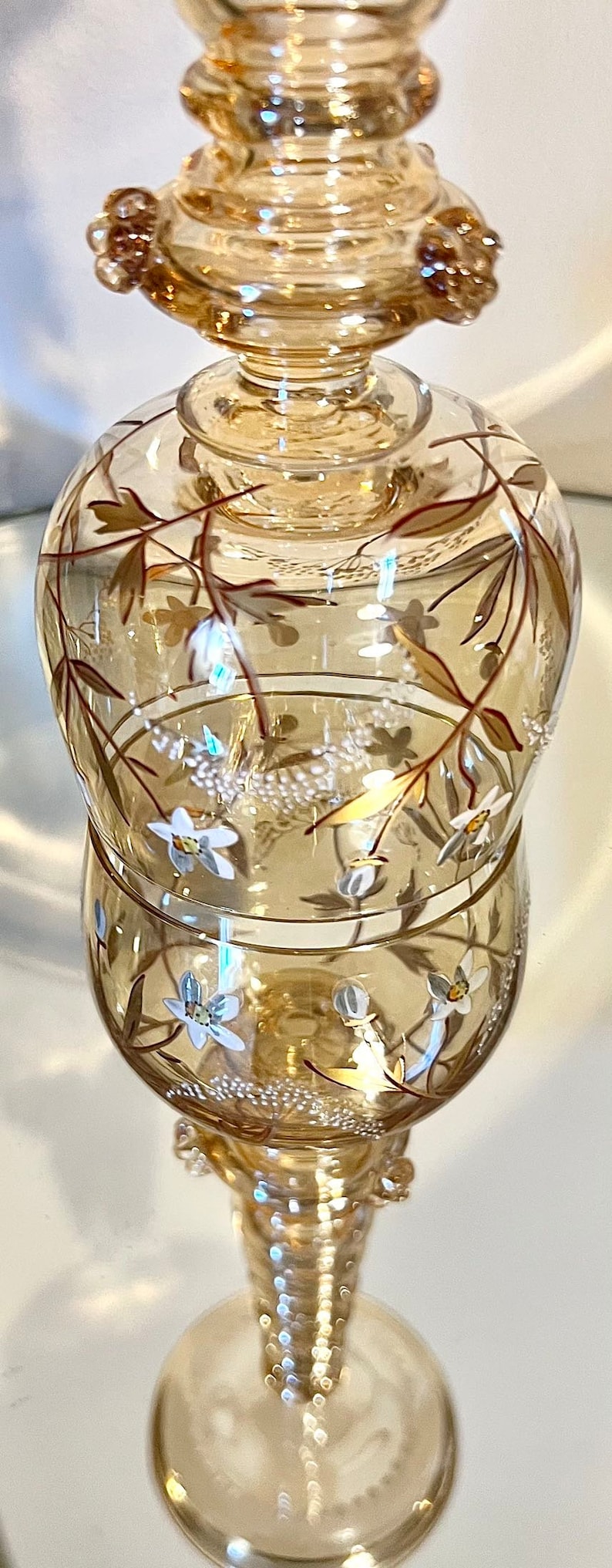 Antique ROEMER FRITZ HECKERT Hock Wine Glass Handblown Glass Antique ...