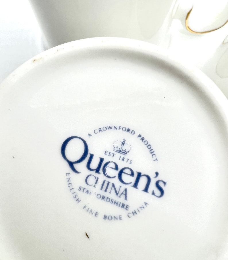 Beautiful Crownford Queens China Porcelain Staffordshire England Bone ...