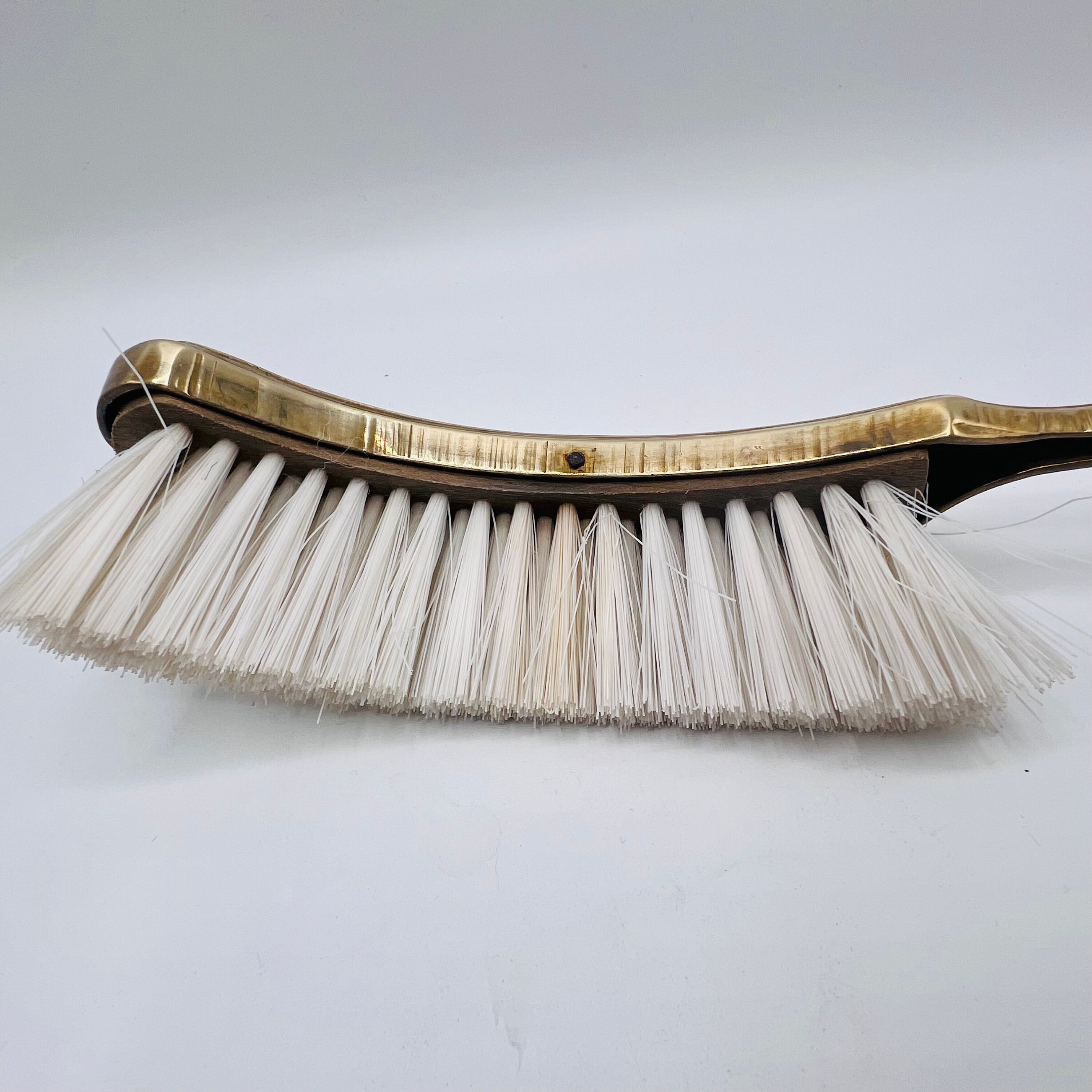 Vintage Ornate Brass Crumb Brush & Tray Table Sweeper, Art Nouveau ...