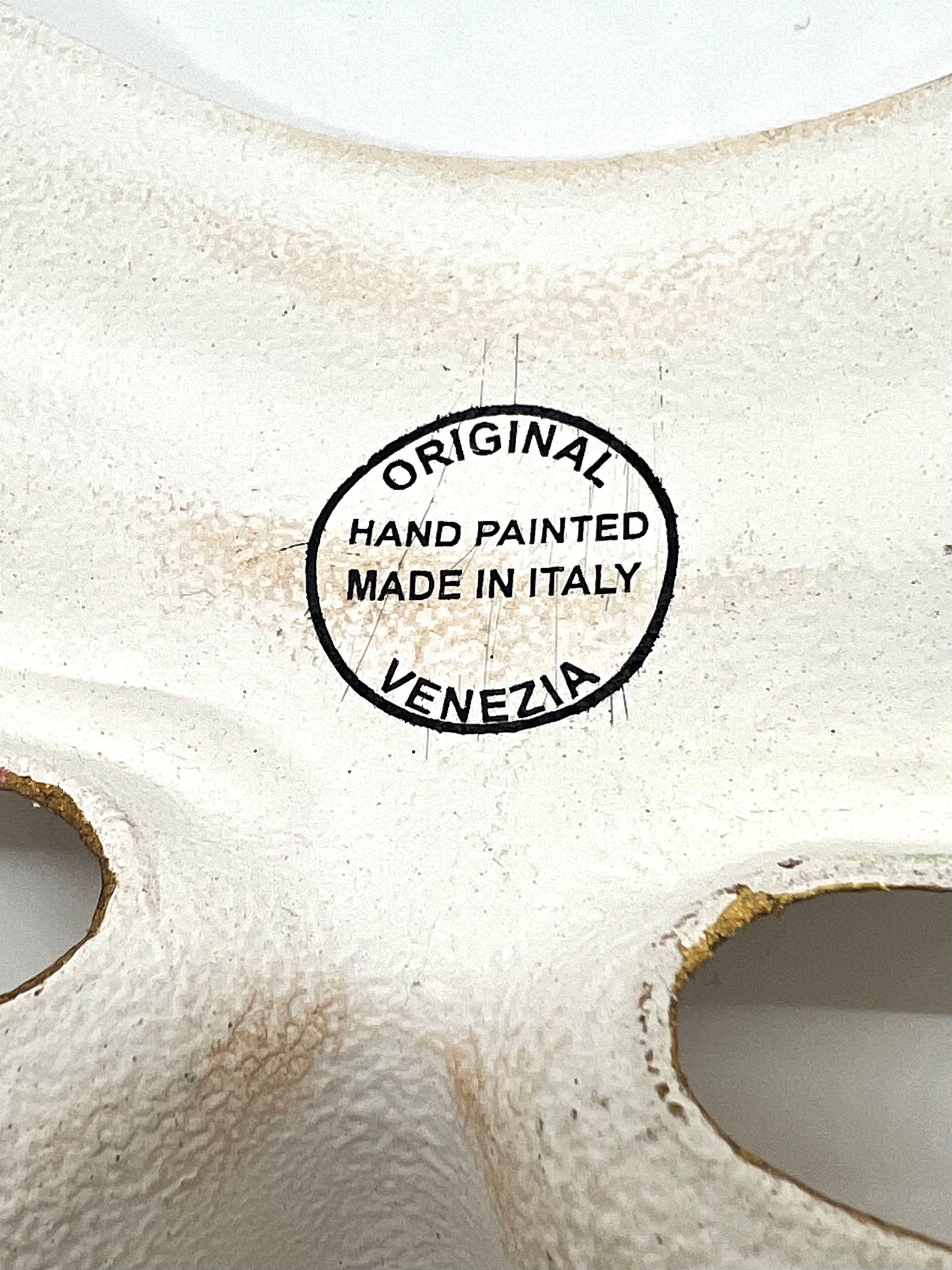 Venetian Long Nose Casanova Mask, Original Handpainted Made in Italy ...