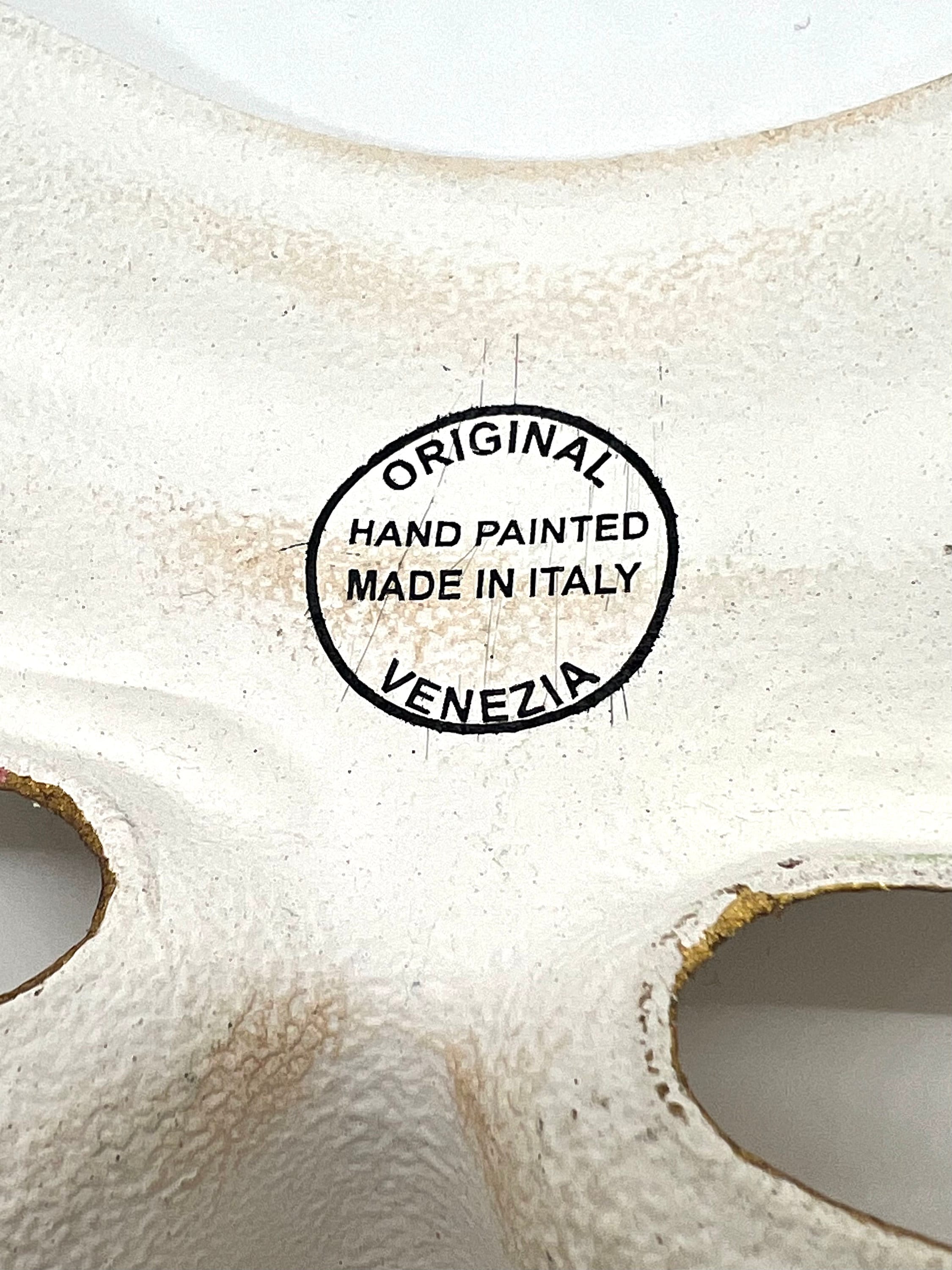 Venetian Long Nose Casanova Mask, Original Handpainted Made in Italy ...