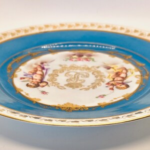 ANTIQUE SEVRES PORCELAIN Plate King Louis Philippe Sevres - Etsy