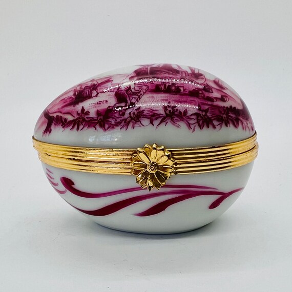 Rare Limoges Trinket Boxes Rare Limoges France Painted Snail Box