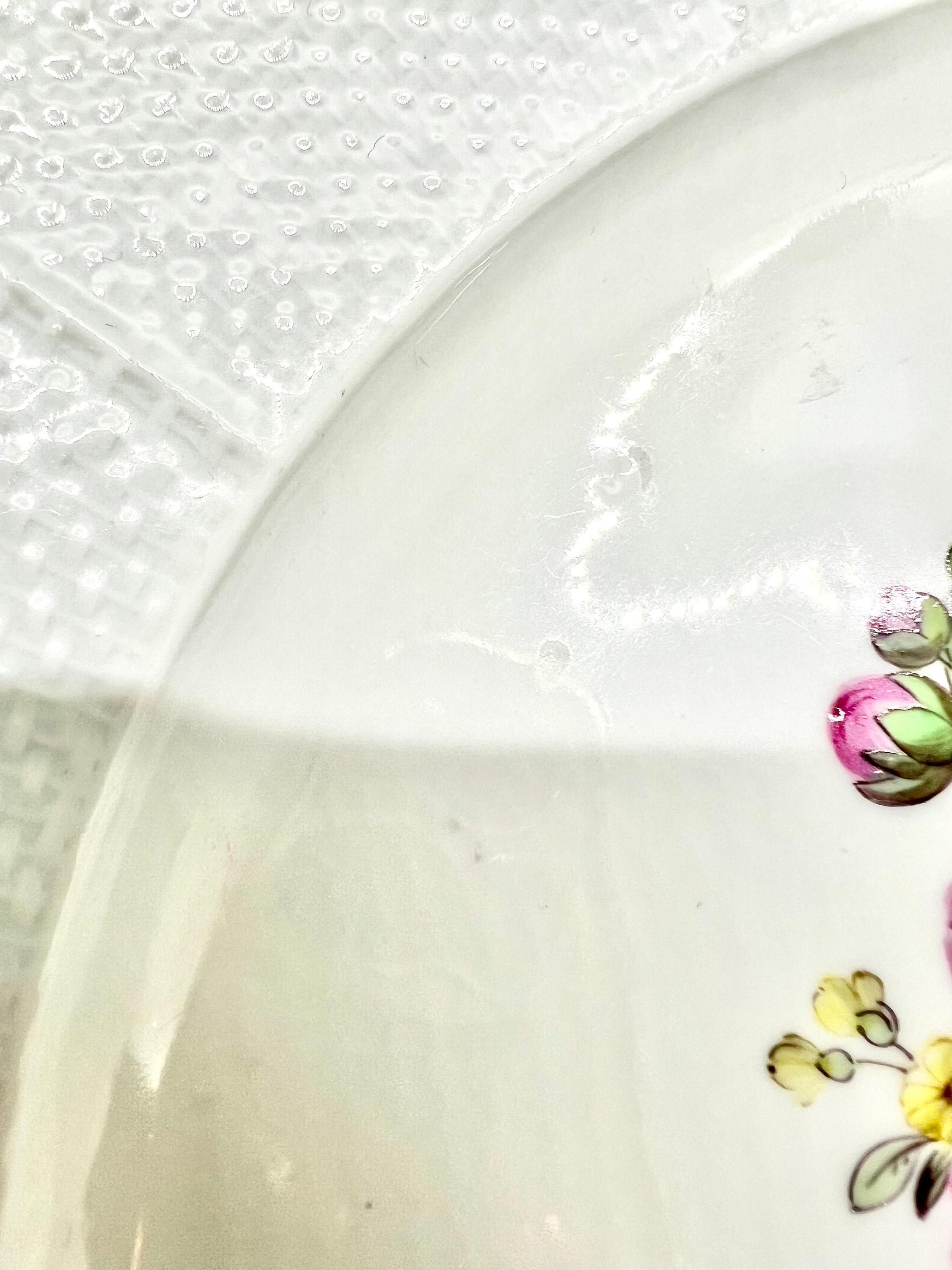 ANTIQUE MEISSEN PLATE Meissen Porcelain, 2 Antique Handpainted Plates ...