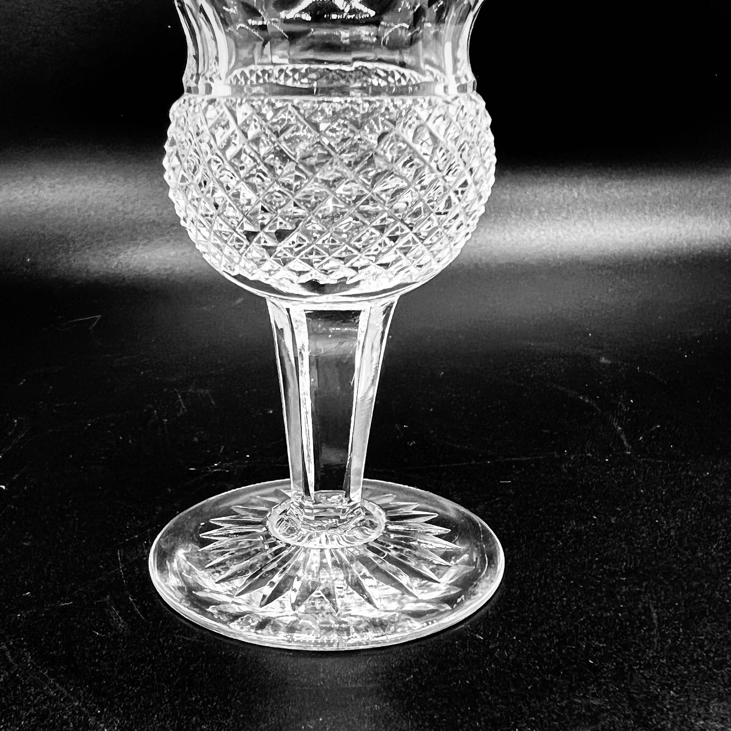 EDINBURGH CRYSTAL GLASS Vintage Edinburgh Thistle Sherry Glass Vintage ...