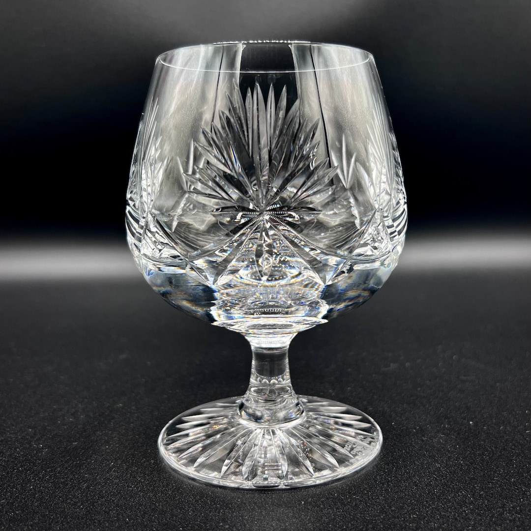 EDINBURGH CRYSTAL COGNAC Glass | Star of Edinburgh Pattern | Vintage ...
