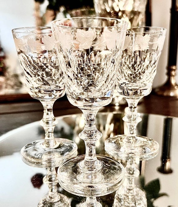 Antique Sherry Glasses