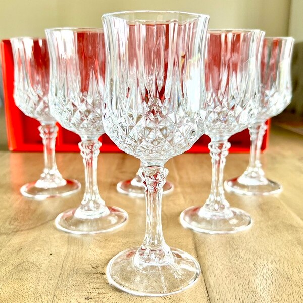 Vintage Wine Glasses - Etsy