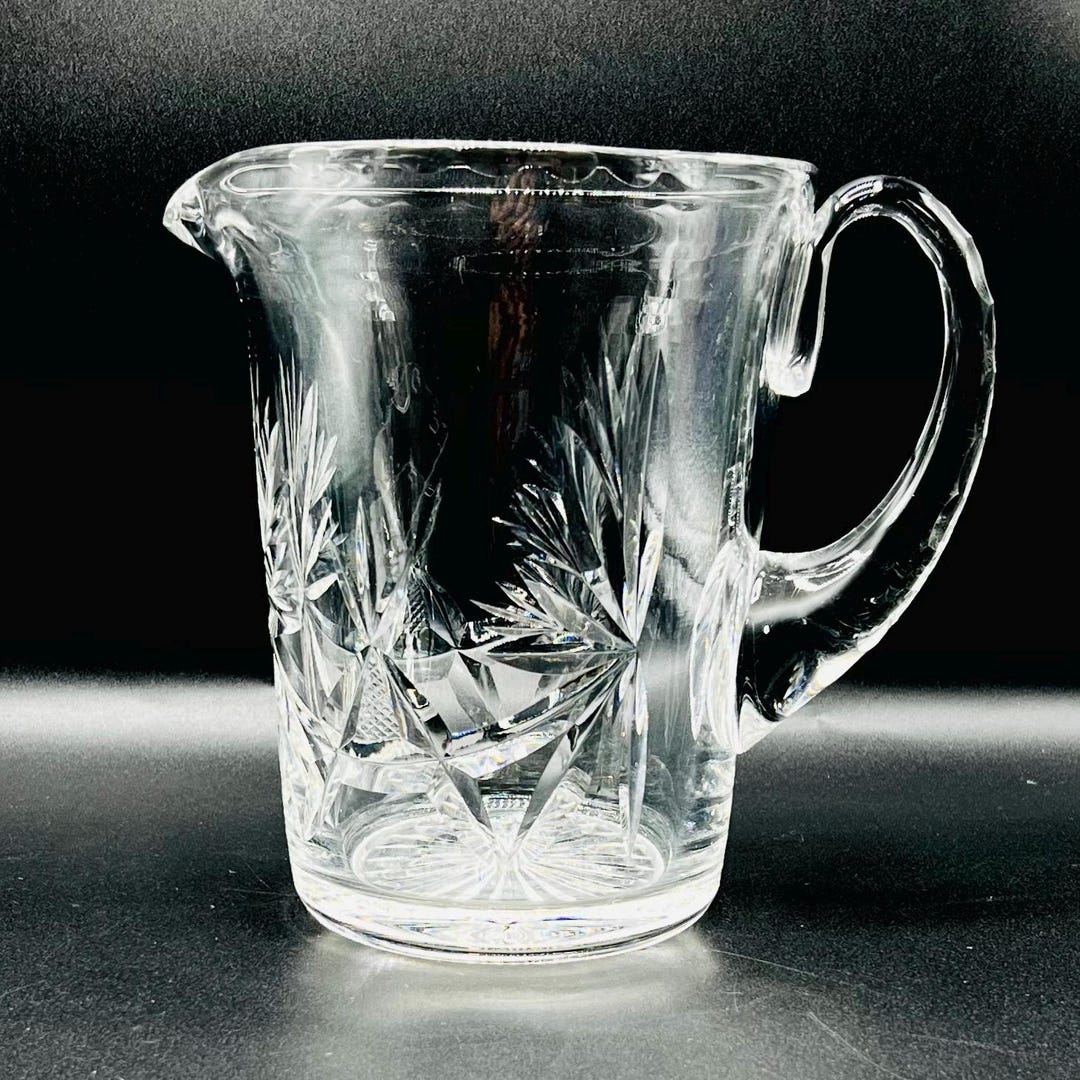 EDINBURGH CRYSTAL Water Pitcher in Star of Edinburgh Pattern - Scottish ...