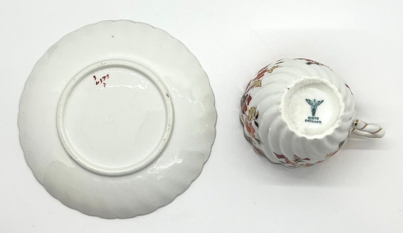 ANTIQUE IMARI TEASET, Imari Cup and Saucer, Handpainted English China ...