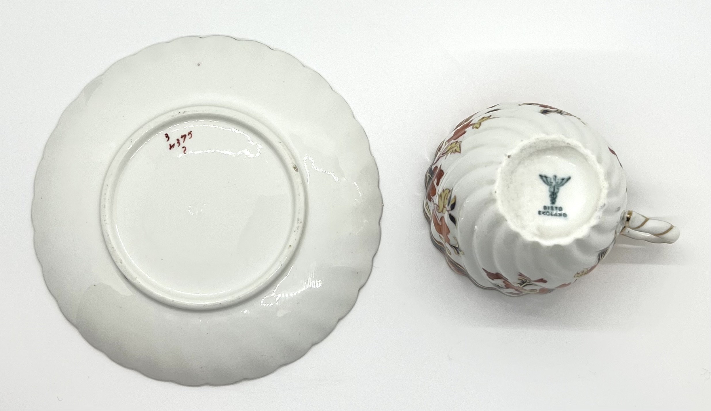 ANTIQUE IMARI TEASET, Imari Cup and Saucer, Handpainted English China ...