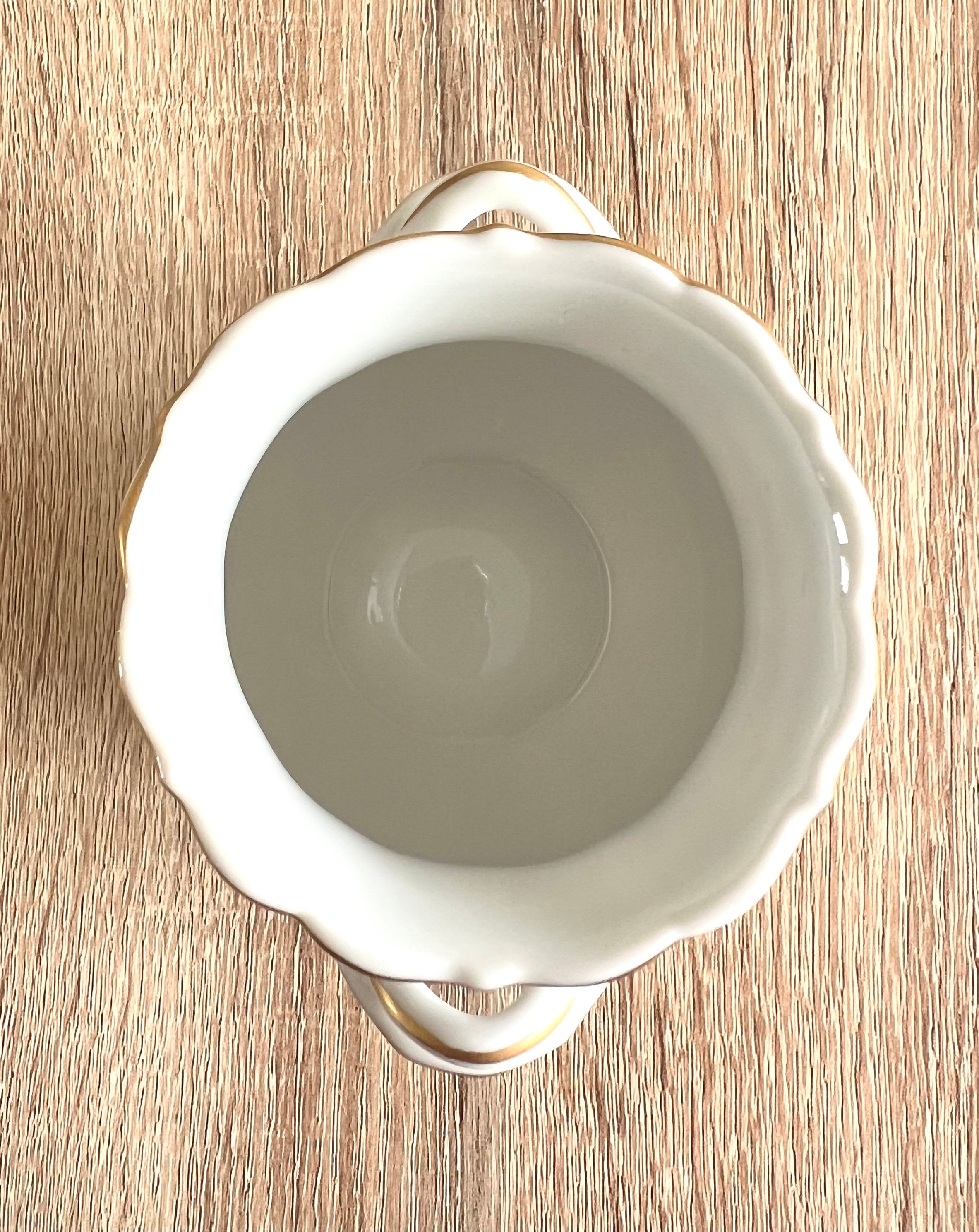 DRESDEN CACHE POT Dresden Porcelain Small Cache Pot, Antique ...