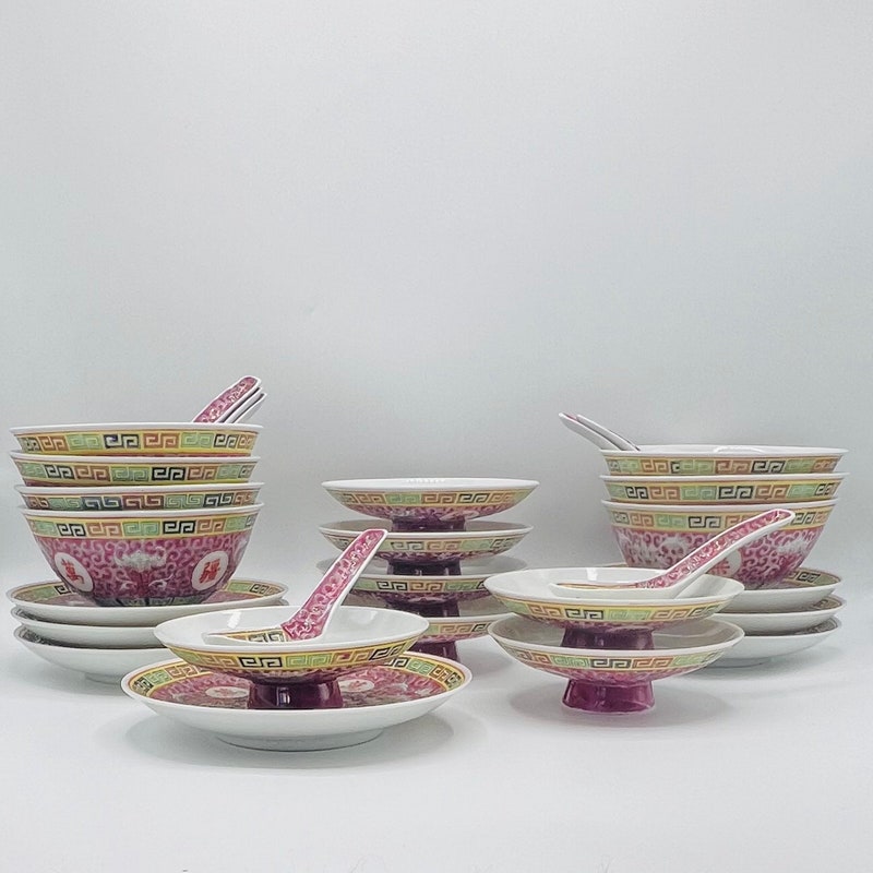Chinese Dinnerware Set - Etsy