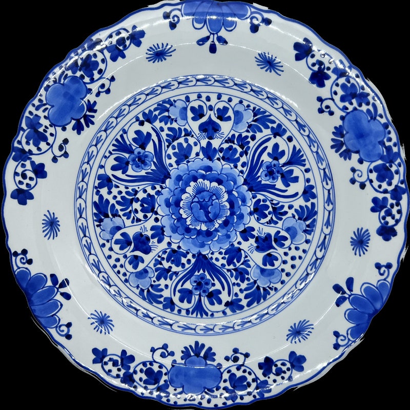 Blue Plate - Etsy