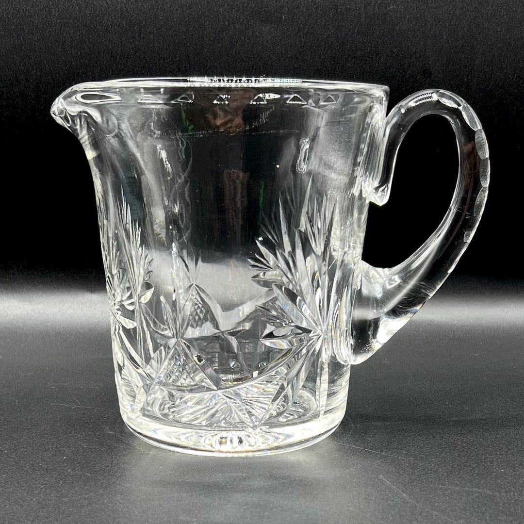 EDINBURGH CRYSTAL Water Pitcher in Star of Edinburgh Pattern - Scottish ...