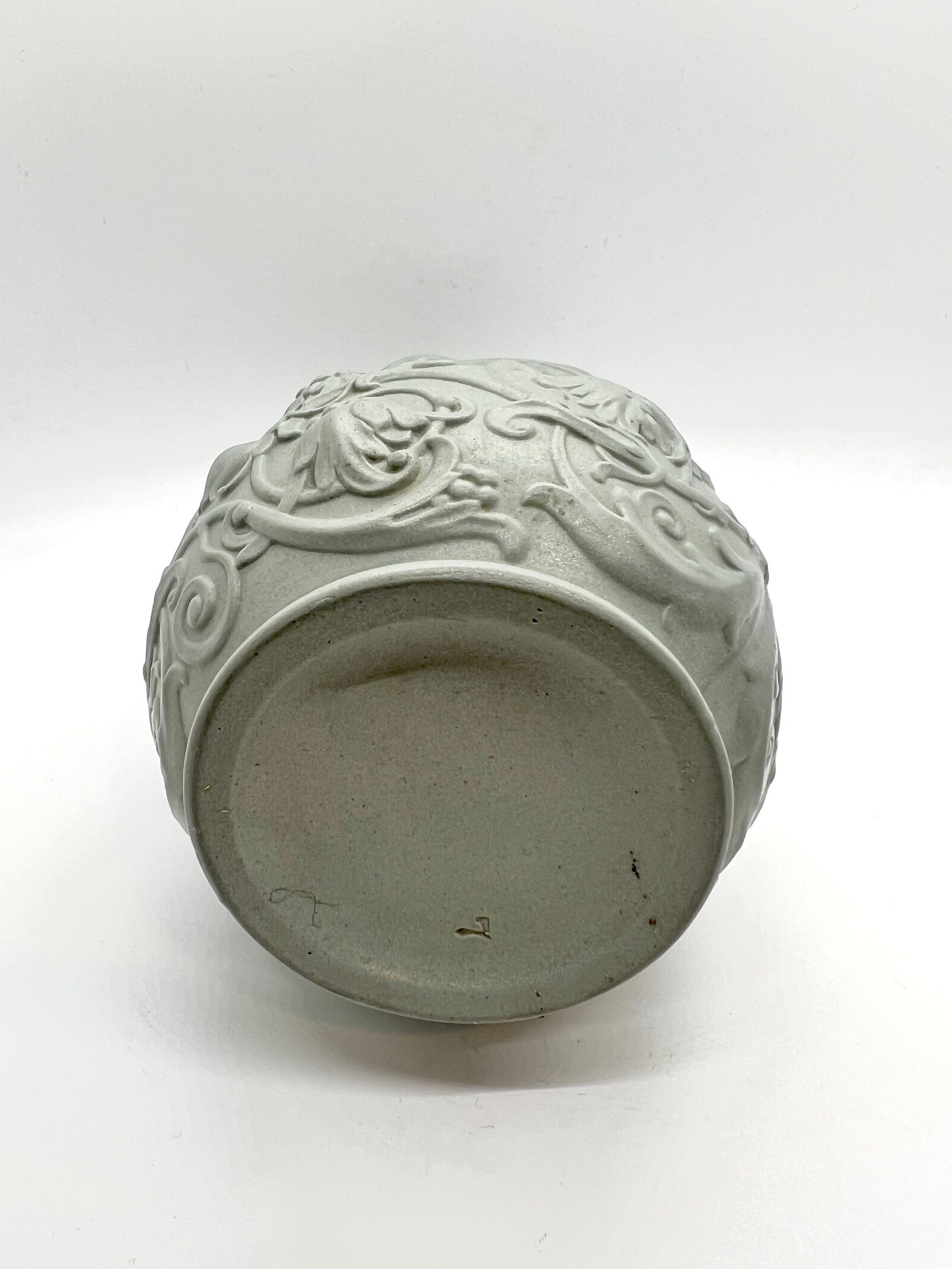 ANTIQUE JADE PITCHER Green Stone Relief Moulded Jug - Etsy