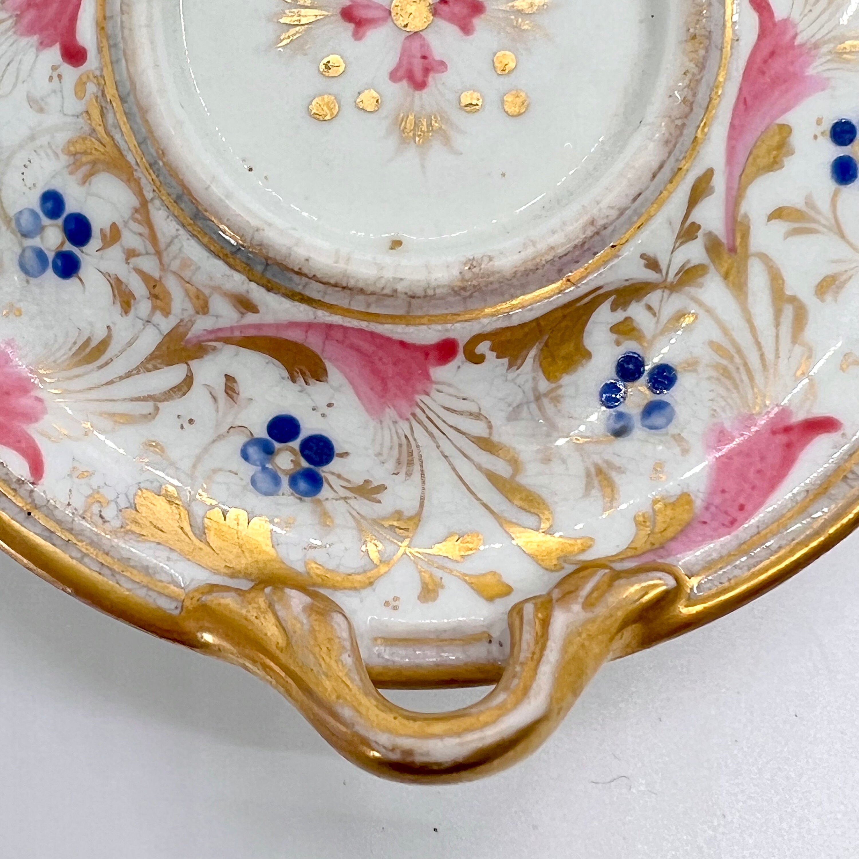 ANTIQUE DERBY BOWL Antique Salt Dish Royal Crown Derby Bowl Antique ...